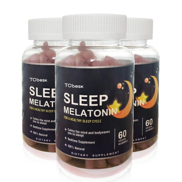 Quality Sleep Soundly With Direct Mixed Flavor Melatonin Gummies Cool And Dry Storage for sale