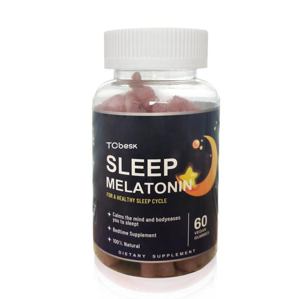 Quality Sleep Soundly With Direct Mixed Flavor Melatonin Gummies Cool And Dry Storage for sale
