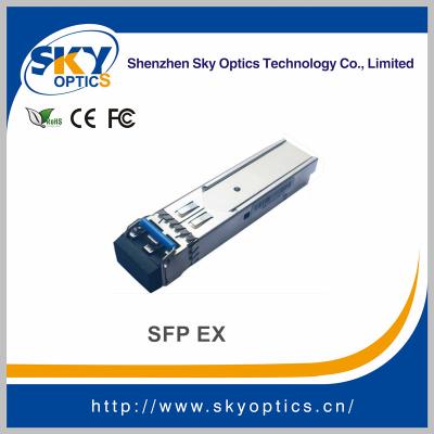 China Juniper Compatible SMF 1.25G SFP 40km 1310nm Transceiver EX-SFP-1GE-LX for sale