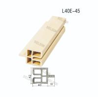 China 40mm Fire Rated Modern Solid PVC Door Frame for sale