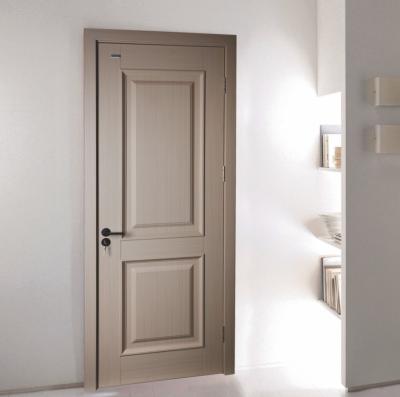 Cina le serrature di porta di legno di lusso dell'isolamento della schiuma di 35mm trattano la porta interna della pelle del MDF in vendita