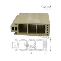 China Environment Friendly Wood Plastic Composite Profiles Apartment Mothproof Interior for sale