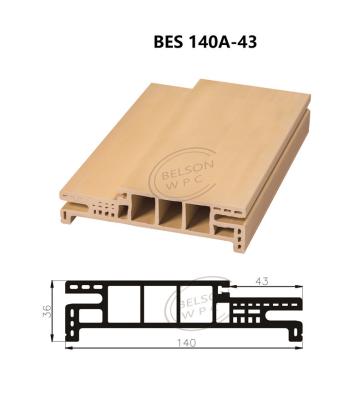 Chine Le cadre de porte 2022 de jambage de porte de wpc de BES 140A-43 Chine à vendre l'étoile de la Chine a adapté le style aux besoins du client traditionnel à vendre
