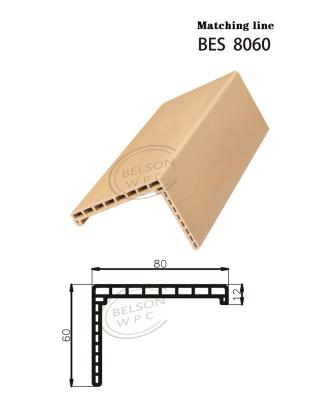 China Marco de puerta compuesto plástico de madera del wpc de BES 200B-46 WPC para las puertas interiores en venta