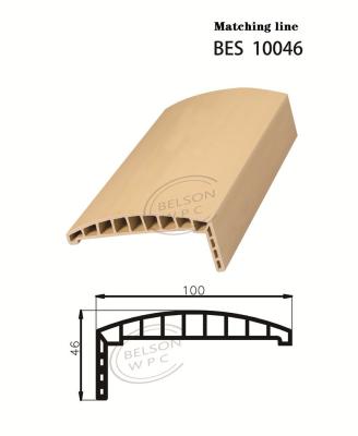 China Marco de puerta compuesto plástico de madera del wpc de BES 200B-46 WPC para las puertas interiores en venta