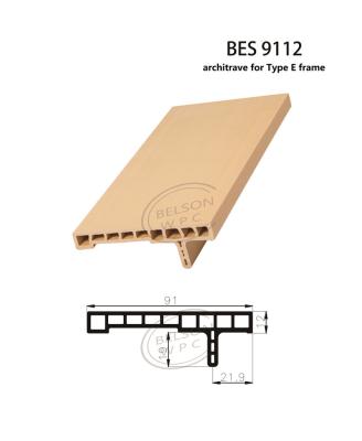 China O quadro oco de montante do aro da porta do wpc de BES 140E-50 para a cor da venda personalizou o estilo tradicional para Israel e o outro Médio Oriente à venda