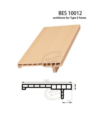 China O quadro oco de montante do aro da porta do wpc de BES 140E-50 para a cor da venda personalizou o estilo tradicional para Israel e o outro Médio Oriente à venda