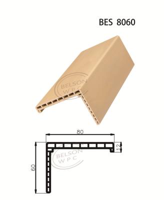 Cina La struttura 100% di porta del bordo di Wpc ha personalizzato il colore BES 135T-28 in vendita