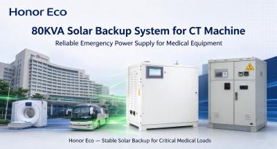 China 80KVA Solar Backup Power System | Honor Eco for sale