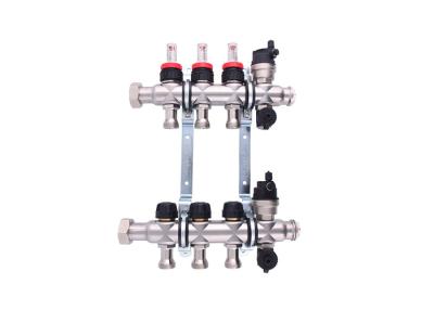 China Russia Style Underfloor Heating Manifold For Pex Pipe Ufh Manifold for sale