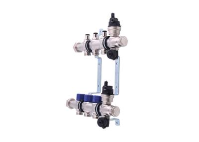 China Stainless Steel Heatmiser Underfloor Heating Manifold For Pex-AL-Pex Pipe for sale
