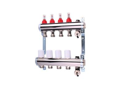 中国 床暖房および造られたCW617n材料のための真鍮水多岐管および水およびガスのための高圧 販売のため