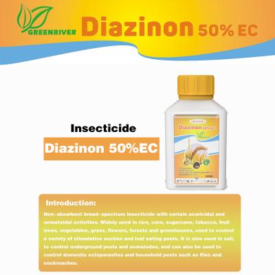 Cina diazinone Non sistemico 25% 60%EC 333-41-5 dell'acaricida e dell'insetticida in vendita