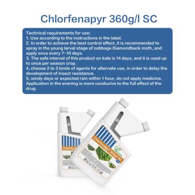 China des Insektenvertilgungsmittel-milbentötenden Mittels 24%SC Chlorfenapyr Produkte für Zecken, weißes Pulver zu verkaufen