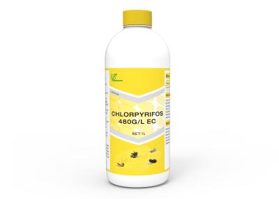Chine Pesticide systémique cas 2921-88-2 de large insecticide de spectre du chlorpyrifos 48%EC à vendre
