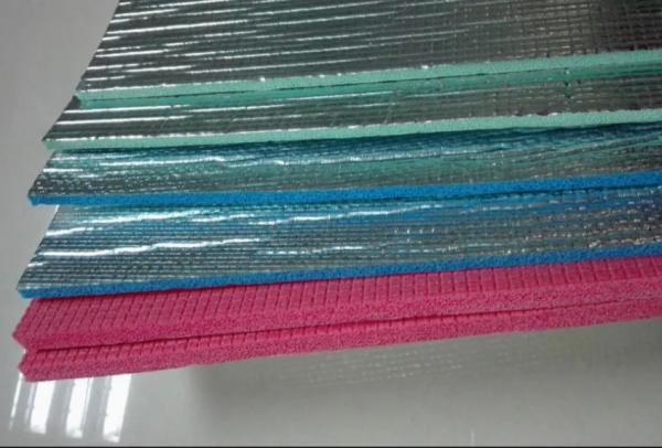 Quality Single Double Sided Woven Fabric Reflective Foil Foam Insulation Thermal Building Materials for sale