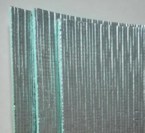 Quality Single Double Sided Woven Fabric Reflective Foil Foam Insulation Thermal for sale