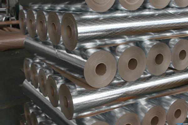 Quality Heat Resistant Fiberglass Core Radiant Barrier Foil Insulation Thermal for sale