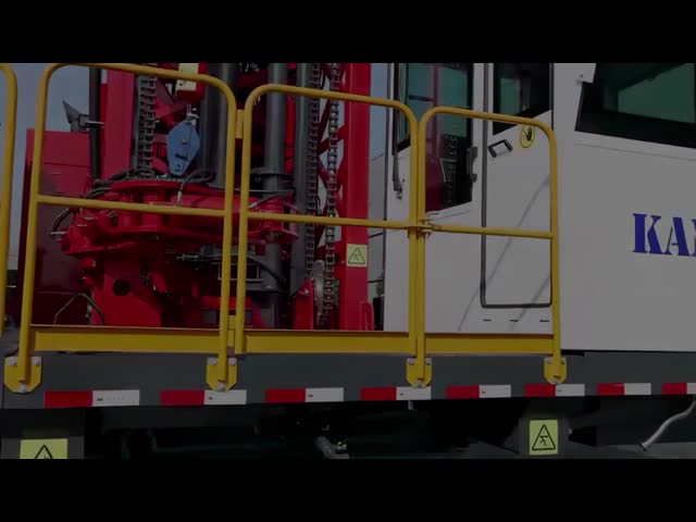 KY-250D DTH Rotary Blasthole Drill Rig 571 KW Fully Hydraulic Diesel Engine Driven