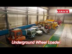 WJ-4 Untergrundkompakter Radlader Leichtlast-Dump-Maschine