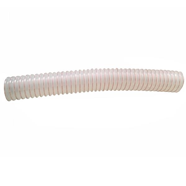 Quality TPU Polyurethane Flexible Steel Wire Shrinkable Hose for Engineering Machinery Cutting for sale