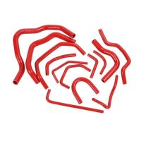 China Flexible Silicone Hose for Engine Cooling System -55℃ to 250℃ 55-75 Shore A for sale