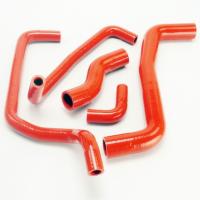 China Multi Layer Fabric Braided Silicone Hoses -55℃ to 250℃ for Engineering Machinery for sale
