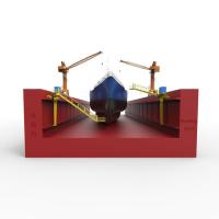 China Floating Dock Crane With CCS BV ABS Class Certificate Customized Lifting Height for sale