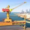 China Shipyard PLC Floating Dock Crane Marine Crane Lifting Capacity 5t~40t for sale