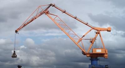 China 360 Graad roteert 5t aan 40ton-Klantgerichte de Kranen van de Scheepswerfhaven Te koop