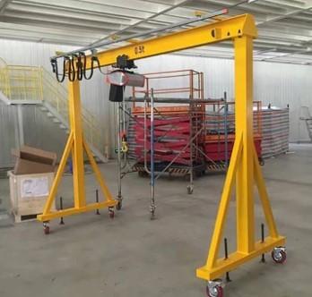 China 2m10m van de de Kraanworkshop van de Spanwijdte de Draagbare Brug Brug Crane Customized Te koop