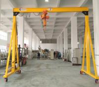 China Customized Span Trackless Mobile Gantry Crane Electric Driven For Work Station for sale