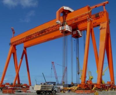 중국 50t~800ton 가로장 미사일구조물 기중기 조선 기중기 다수 기능 판매용