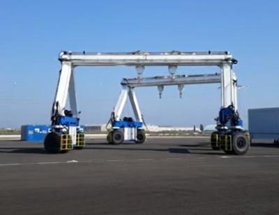China Ponte móvel Crane Extra Wide 80t do projeto assimétrico à venda