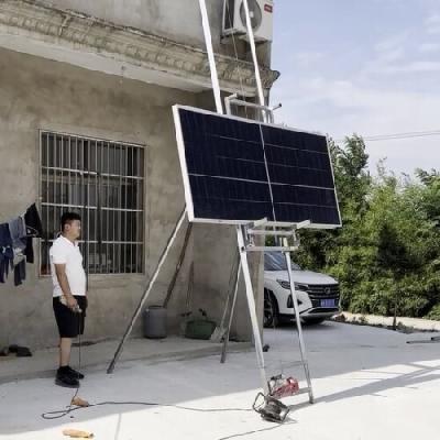 Cina Vendita di fabbrica pannelli fotovoltaici ascensore popolare in Europa Capacità 200kg Altezza di sollevamento 4-18m in vendita