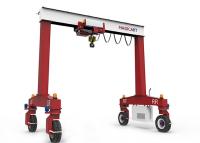 China 5m 60m Span Mobile Gantry Crane With Single Hook for sale