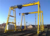 China Electric Single Girder Goliath Gantry Crane Customized for sale