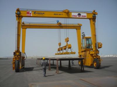 China Steel Plants Mobile Gantry Cranes MST With Electromagnetic Sling for sale