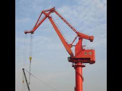 Customized Port 5ton To 200 Ton Fixed Shipping Dock Crane