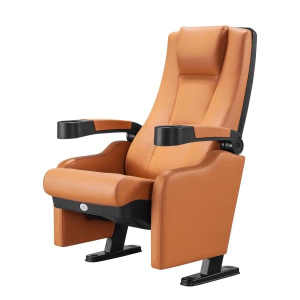 Quality Office Building Theater Seating Durable Fabric Cover and Wooden Frame for for sale
