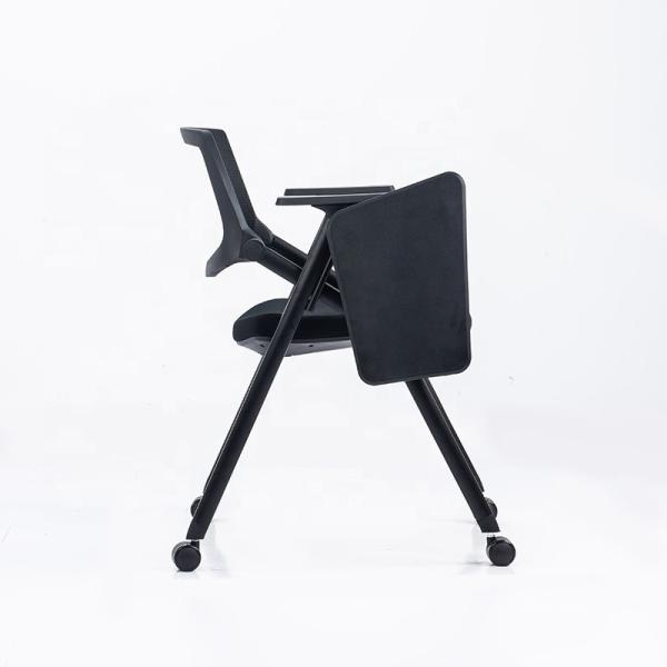 Quality Foldable Student Study Chairs with Writing Pad Tablet Modern Design L990*W300 for sale