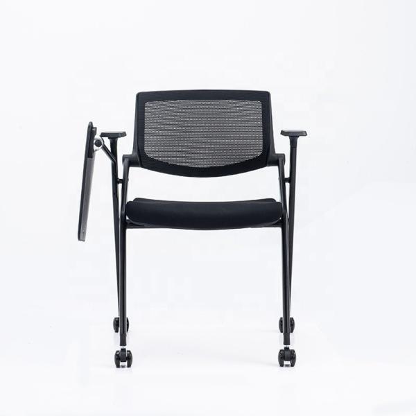 Quality Foldable Student Study Chairs with Writing Pad Tablet Modern Design L990*W300 for sale