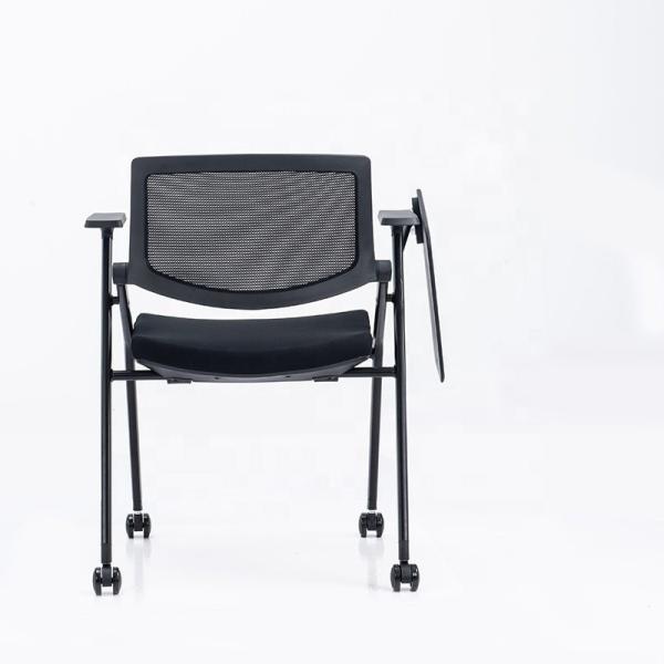 Quality Foldable Student Study Chairs with Writing Pad Tablet Modern Design L990*W300 for sale