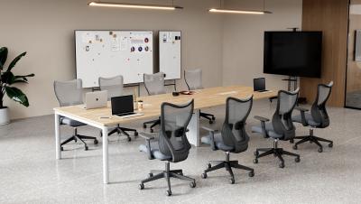China Office Furniture Luxury Lumbar Back Support Ergonomic Executive Swivel Computer Desk Mid-back Chairs for sale