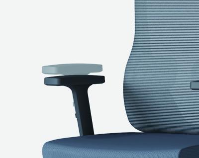 China Office Furniture Luxury Lumbar Back Support Ergonomic Executive Swivel Computer Desk Mid-back Chairs for sale