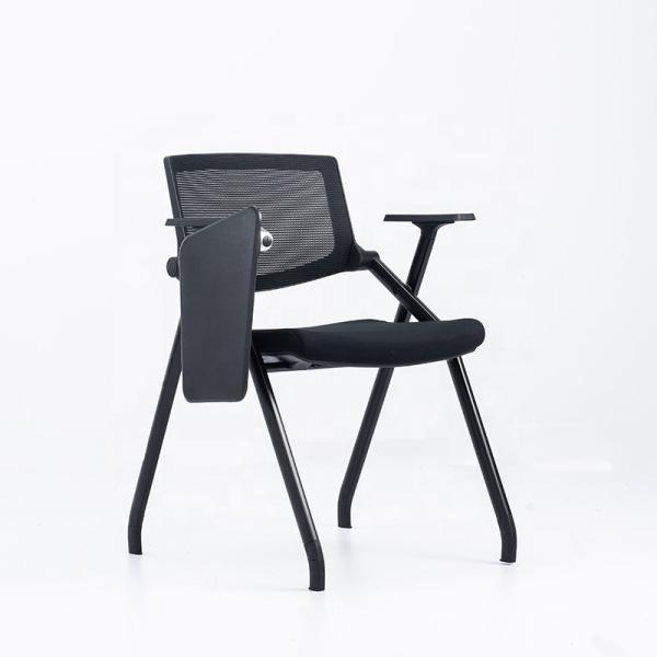 Quality Stainless Steel Mesh Folding Classroom Chairs for Students in Training Room for sale