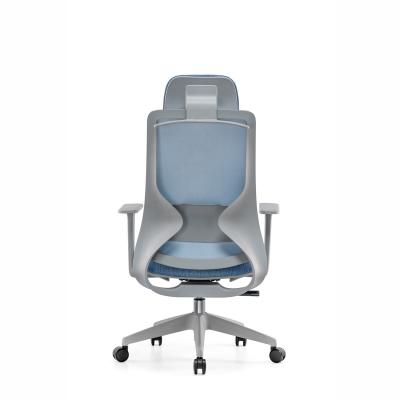 China Customize Luxury High Back Swivel Mesh Office Chair for Staff Manager BIFMA Standard for sale