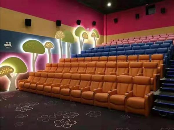 Quality Home Theater Chair Changeable Genuine Leather Theater Chairs with Electric for sale