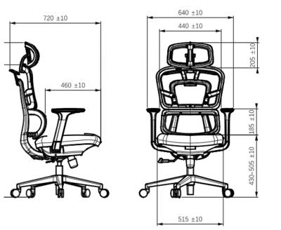 China OEM ODM Mid Back Mesh Revolving Chair Adjustable Armrest Ergonomic Swivel Office Chair for sale
