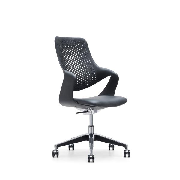 Quality Changeable Modern Fine Workmanship Plastic Office Chair for Movable Computer Desk for sale
